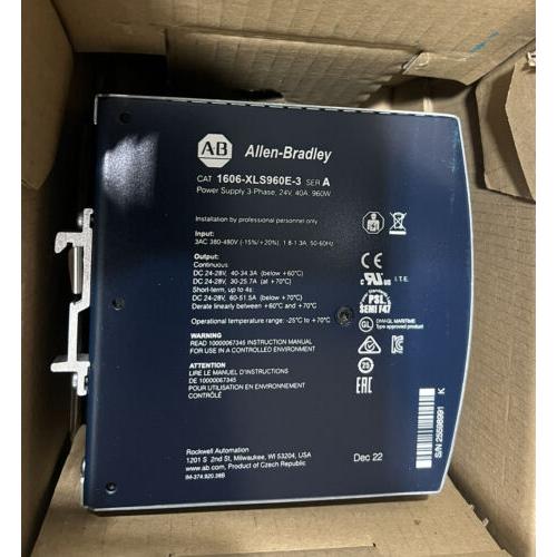 Allen Bradley 1606-XLS960E-3スイッチング電源新しいボックスに新機能 : うえたPC - 通販 - Yahoo!ショッピング