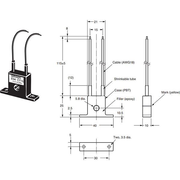 OMRON E54-CT1L E54CT1L : うえたPC - 通販 - Yahoo!ショッピング