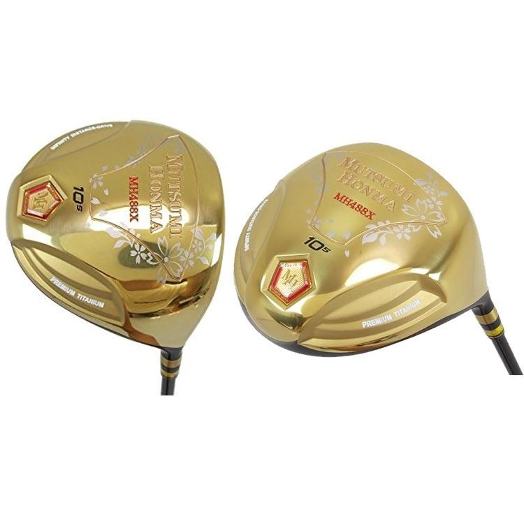 HONMA GOLF 【即納】 MUTSUMI ムツミ ホンマ プレミアム チタン ドライバー MH488X カーボンシャフト 【高反発】【非 ...