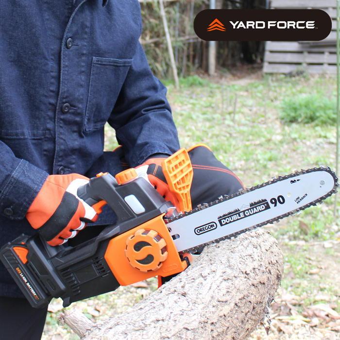 YARD FORCE 24V ブラシレスチェーンソープロ 充電式ハンドソー コードレス 電動ノコギリ ヤードフォース :tm-2207-PRO:悠々本舗 - 通販 - Yahoo!ショッピング