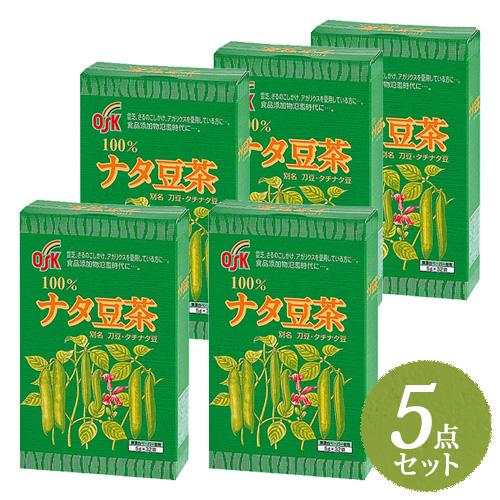 小谷穀粉 【送料無料】OSK ナタ豆茶 160g (5g×32袋) まとめ買い5点セット【小谷穀粉】 : 健美の恵 あふれる - 通販 - Yahoo!ショッピング
