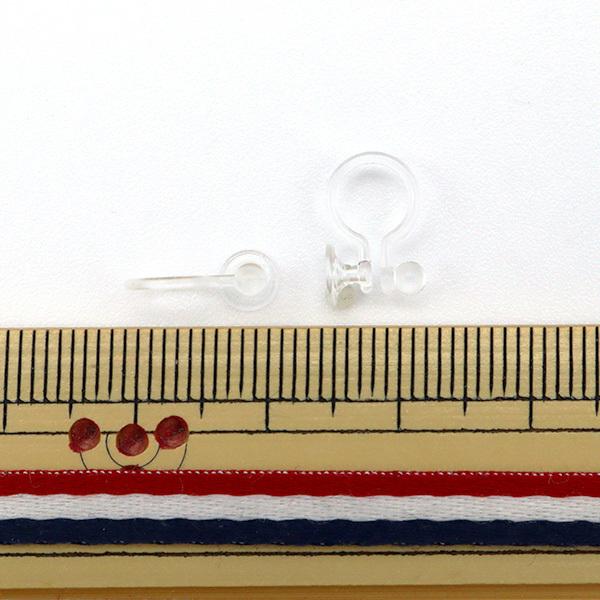 手芸金具 『抗菌樹脂イヤリング 丸皿5mm貼付 クリア 1ペア入り KNHJ-1061CL』 : ユザワヤ - 通販 - Yahoo!ショッピング