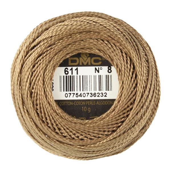 刺しゅう糸 『DMC 8番刺繍糸 611番色』 DMC ディーエムシー : ユザワヤ - 通販 - Yahoo!ショッピング