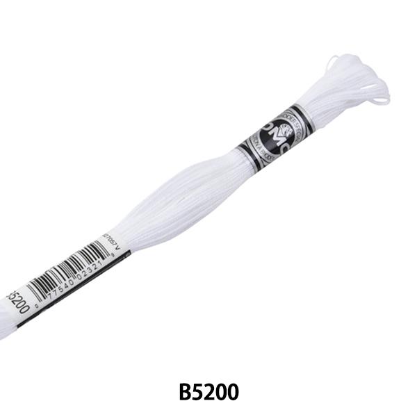 刺しゅう糸 『DMC アブローダー 20番刺繍糸 B5200』 DMC ディーエムシー : ユザワヤ - 通販 - Yahoo!ショッピング