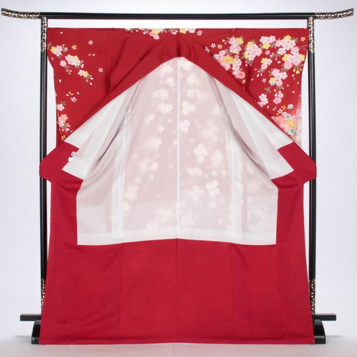 京都きもの友禅 振袖レンタル (成人式) 振袖 フルセット Lサイズ 花柄 赤・ワイン系 着物 レンタル着物 セット 正絹 16280 : 京都きもの友禅オンラインストアYahoo!店 ...