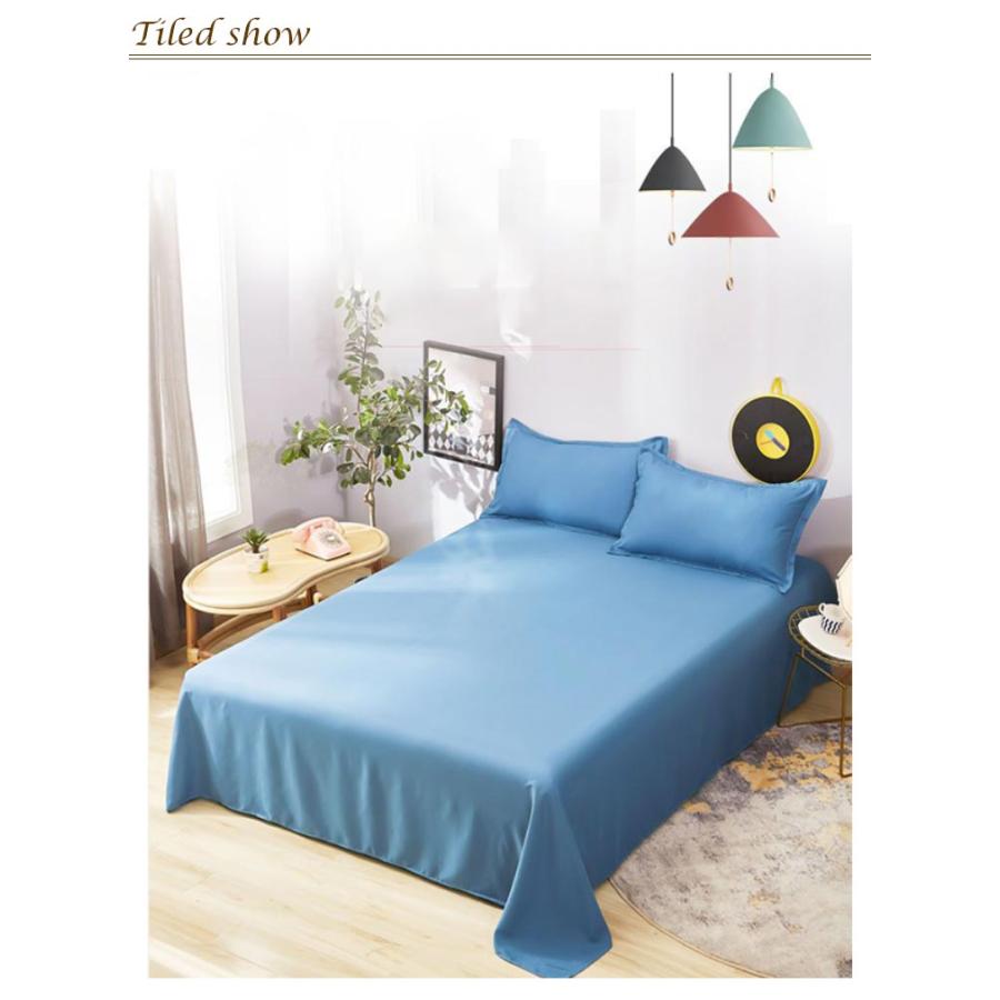 5サイズあり！フラットシーツ シングル ダブル 120x230cm 150x230cm 180x230cm 200x230cm ベッドカバー シーツ : ゆずちゃんshop - 通販 ...