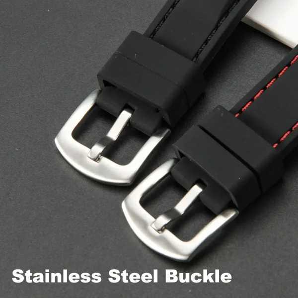 Omega用ユニバーサルウォッチバンド ラバーストラップ スペア 18mm 20mm 22mm 24mm 26mm : YUZURIHA - 通販 - Yahoo!ショッピング