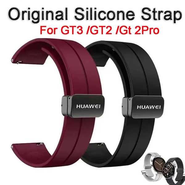 Huawei Watch用磁気シリコンストラップ Watch g3 4pro gt2 2pro用のオリジナルウォッチバンド 新品 ...