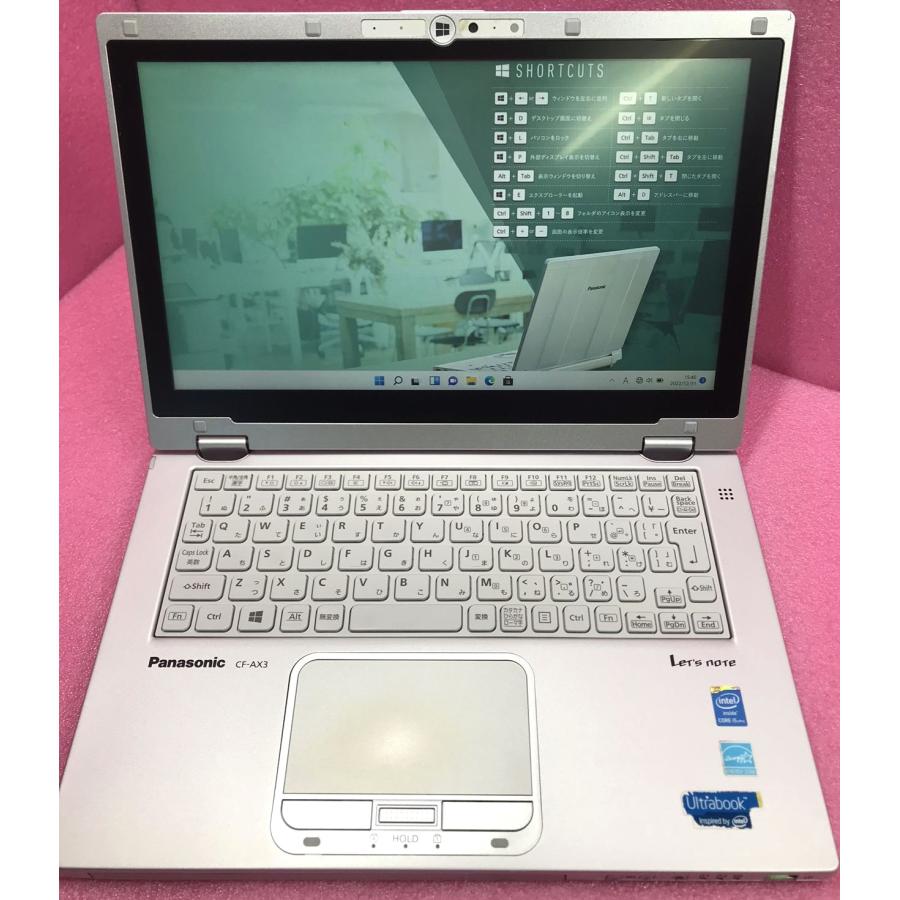 Let’s note YNC10#ACアダプター付き レッツノート 使用少 タッチパネルCF-AX3EDCTS Corei5 SSD256 Windows11 Office2021 : Y&W ...