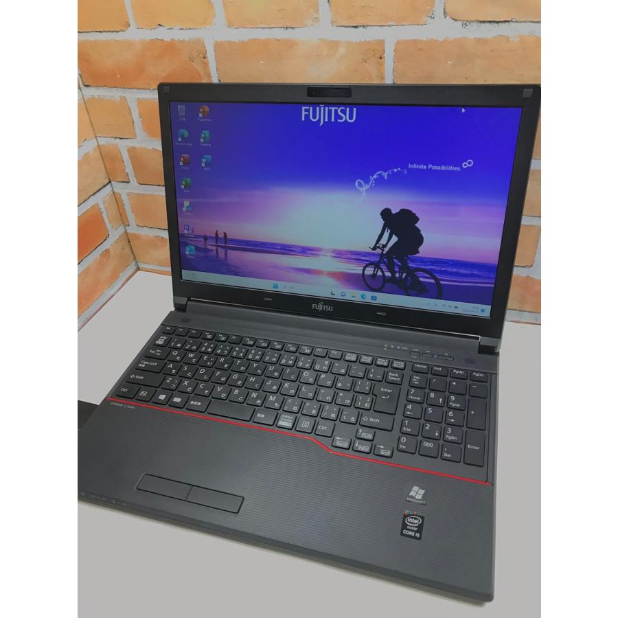 Y80★美品ビジネスPC LIFEBOOK E554/J 15.6型富士通E554/J Corei5 8G 新品SSD256GB 無線LAN ...
