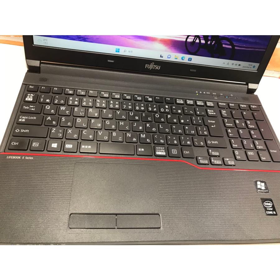 Y80★美品ビジネスPC LIFEBOOK E554/J 15.6型富士通E554/J Corei5 8G 新品SSD256GB 無線LAN ...