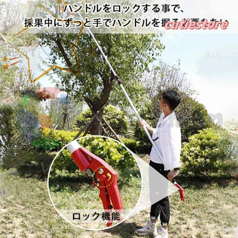 高枝切りバサミ 3m 4m 5m 伸縮式高枝切鋏 鋸付き 伸縮式 剪定鋏 高枝鋏 高枝用 SK5 高所 園芸用はさみ 太枝切鋏 枝切り 枝分け 高枝切り鋏 万能はさみ ...