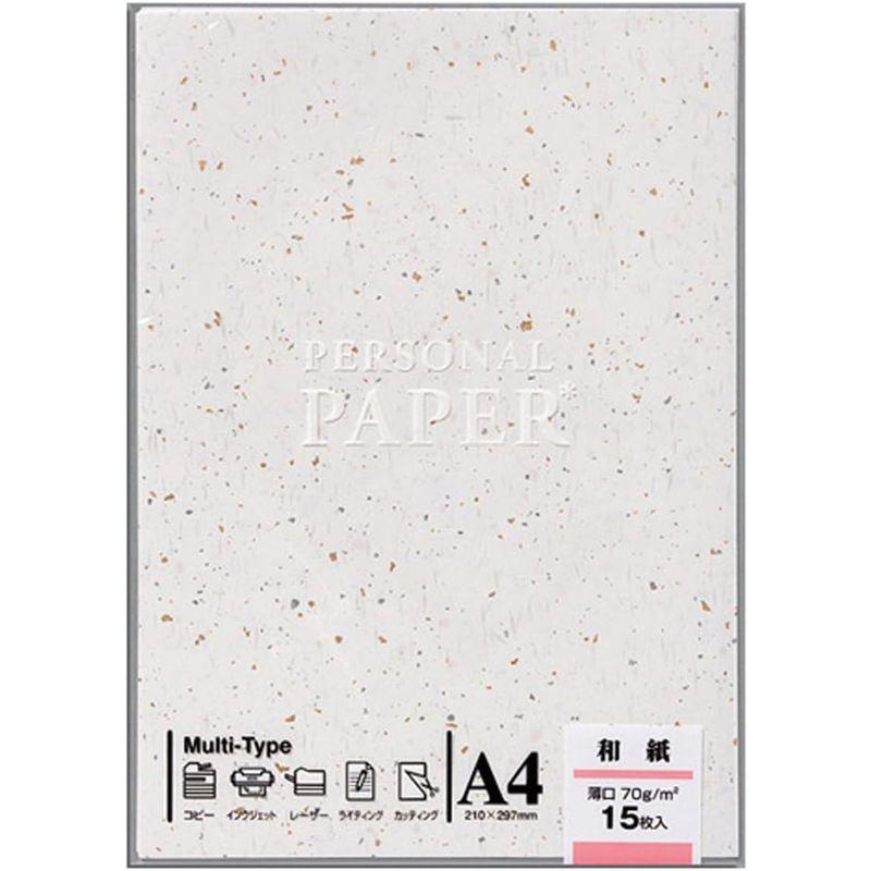 マルアイ カラーコピー用紙 和紙 A4 OA用紙 和紙 金銀振 白 170枚 (17枚入x10セット) OA-W4X10P :20230701213149-01084:わいわいSHOP ...