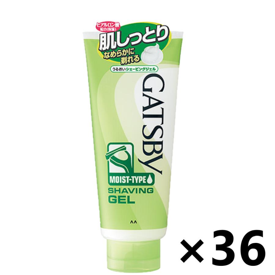 GATSBY 【ケース販売!!】ギャツビー うるおいシェービングジェルル 205gx36コ マンダム : ワイワイショップ - 通販 - Yahoo!ショッピング