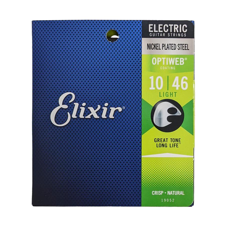 ELIXIR 19052 OPTIWEB Light .010-.046 エレキギター弦（メール便対応） : ワイズスタジオヤフー店 - 通販 - Yahoo!ショッピング