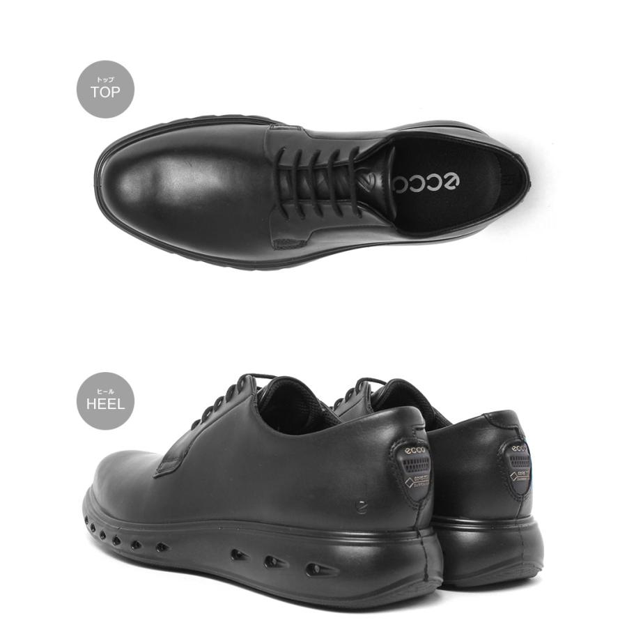エコー レザーシューズ メンズ HYBRID 720 ECCO 524704 ブラック 黒 靴 シューズ 本革 レザー ビジネスシューズ ...