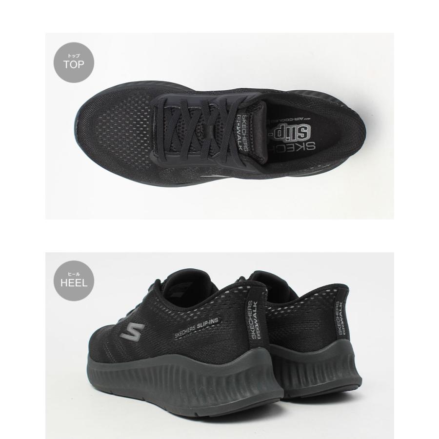 SKECHERS（スケッチャーズ） スニーカー メンズ ゴーウォーク ナウ-ペイトン SKECHERS 216375 ブラック 黒 ホワイト ...