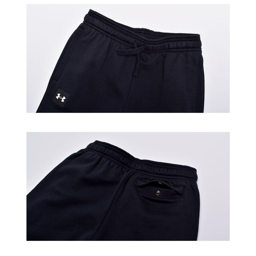 UNDER ARMOUR 送料無料 アンダーアーマー パンツ キッズ ジュニア 子供 ライバルフリース ジョガーパンツ 1357628 裏起毛 ...