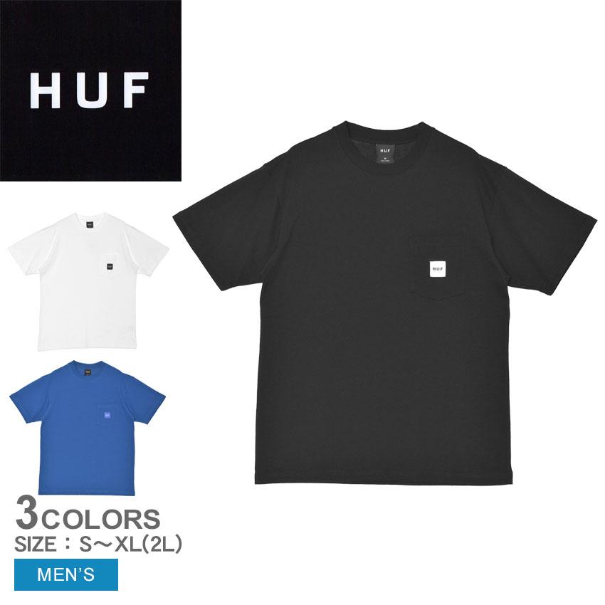 HUF（ハフ） 半袖Tシャツ メンズ SET BOX LOGO S／S POCKET TEE HUF