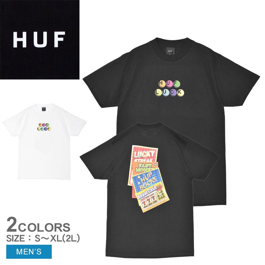 HUF（ハフ） 半袖Tシャツ メンズ LUCKY S／S TEE HUF TS02398 ホワイト