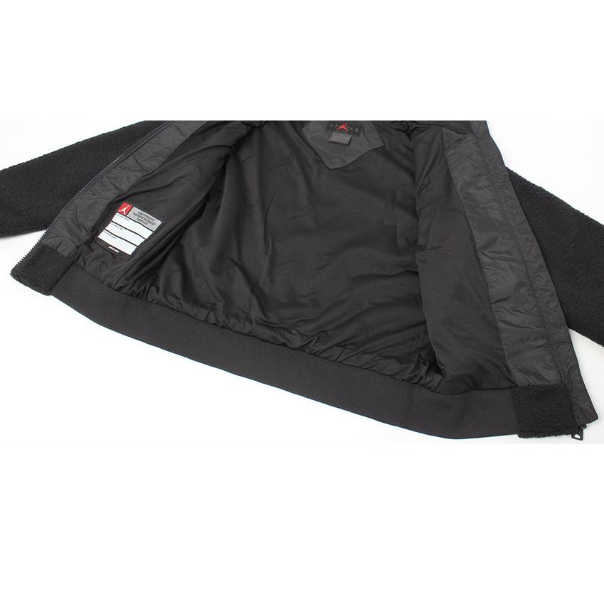 NIKE ナイキ シェルパジャケット キッズ ジュニア 子供 JDG JUMPMAN SHERPA JKT 45D193 ブラック 黒 マルチ ...