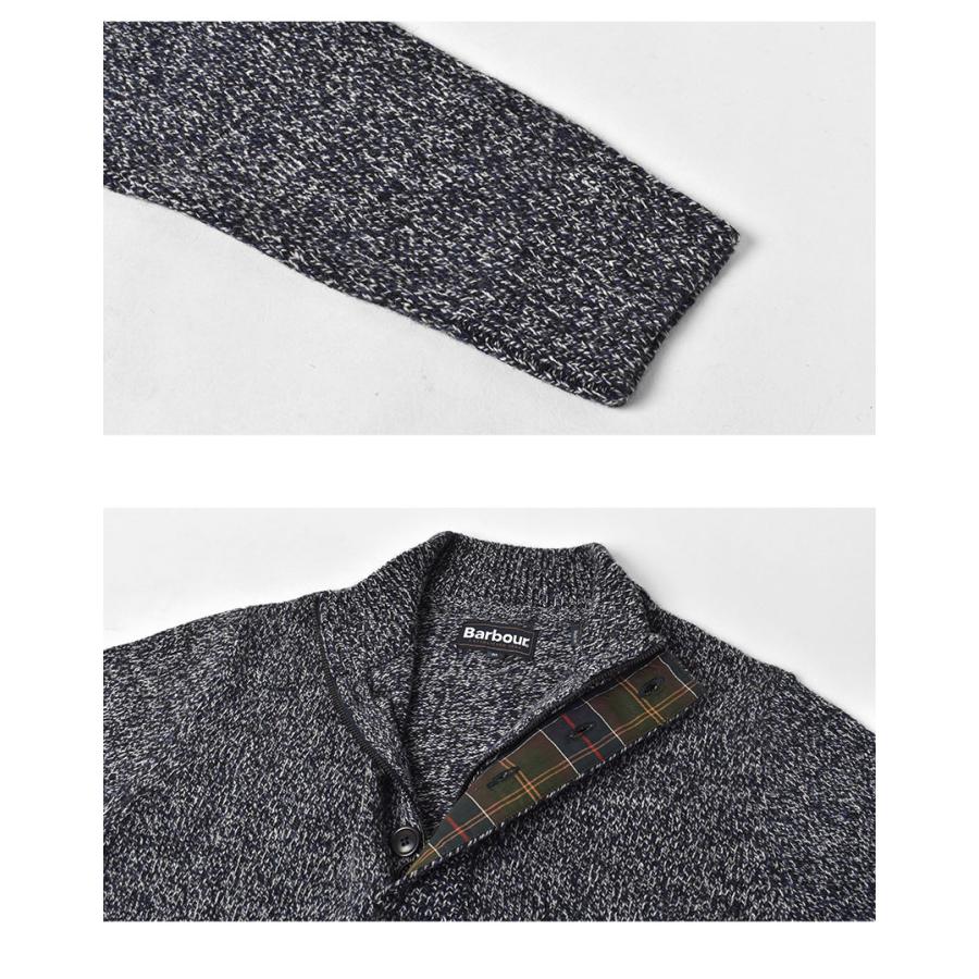 Barbour（バブアー） 送料無料 セーター メンズ SID ハーフジップ BARBOUR MKN1331 ネイビー 紺 カーキ バーブァー ...