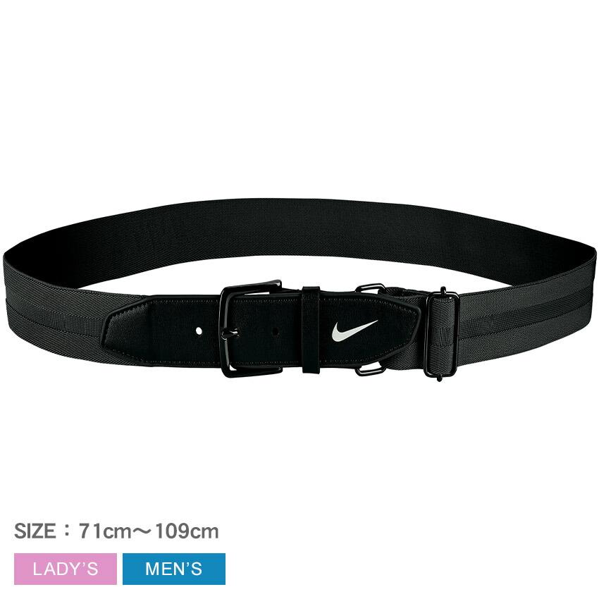 （ネコポス配送） ナイキ 野球用ベルト メンズ レディース ベースボールベルト3.0 NIKE BA8011 ブラック 黒 野球 ベースボール ...