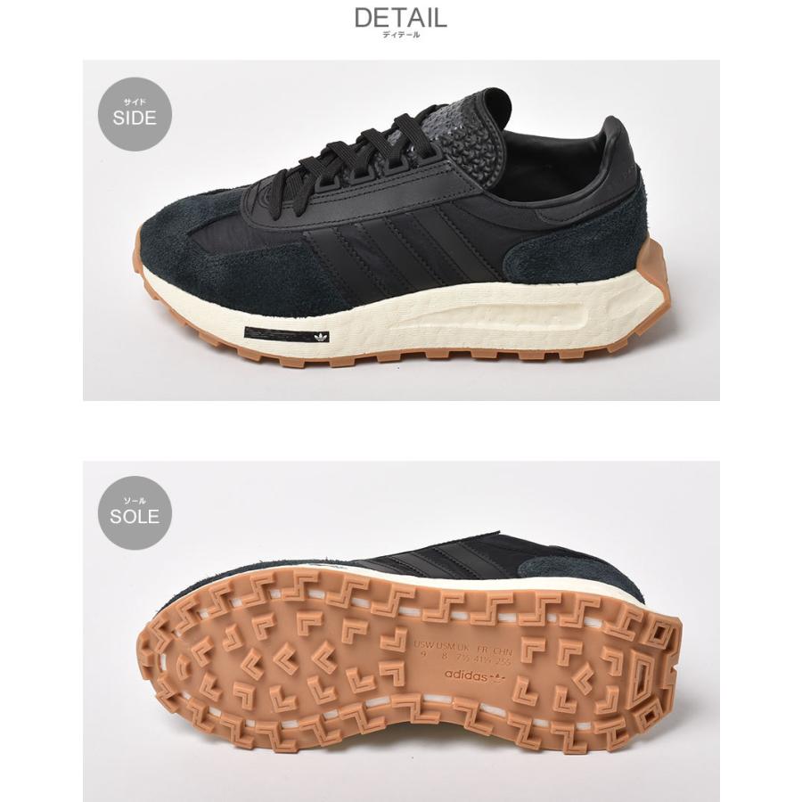 adidas Originals アディダス スニーカー メンズ レトロピー E5 ADIDAS H03080 ブラック 黒 グレー 靴 ...