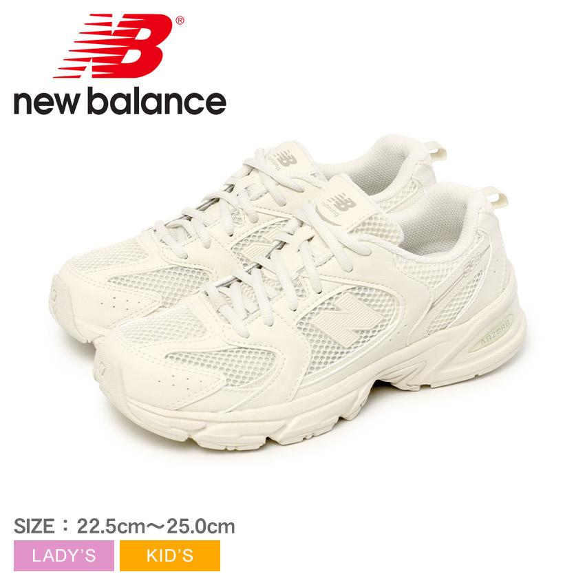 New Balance ニューバランス スニーカー レディース キッズ ジュニア 子供 NEW BALANCE GR530TBL ホワイト 白 ...