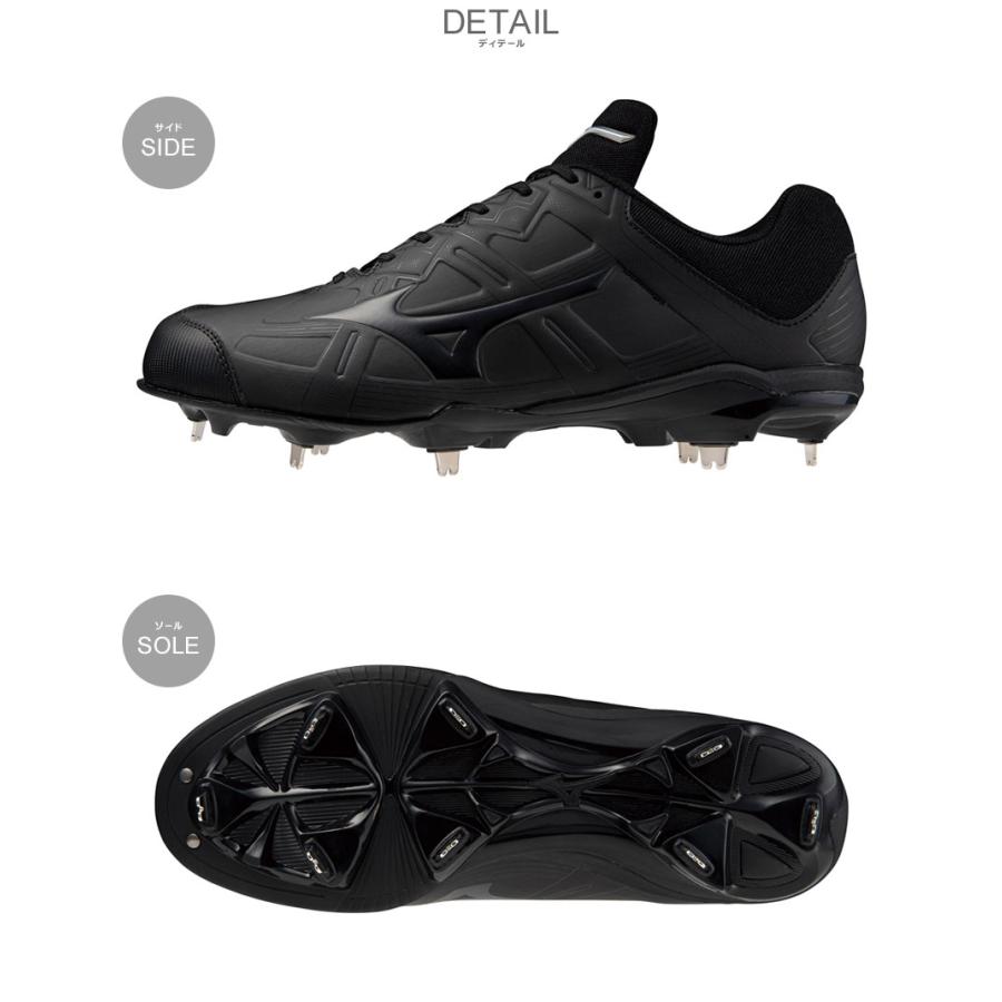 MIZUNO ミズノ 金具スパイク ユニセックス 11GM2326 ブラック 黒 MIZUNO ミズノ 金具スパイク ユニセックス 11GM2326 ブラック 黒