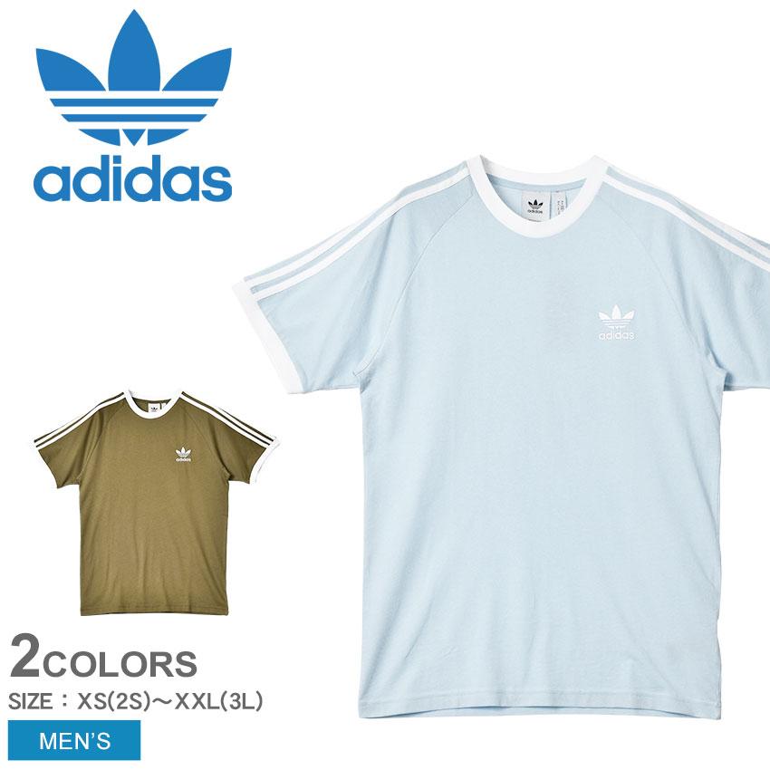 adidas Originals アディダス オリジナルス 半袖Tシャツ メンズ アディカラー クラシックス スリーストライプス トレフォイル ...