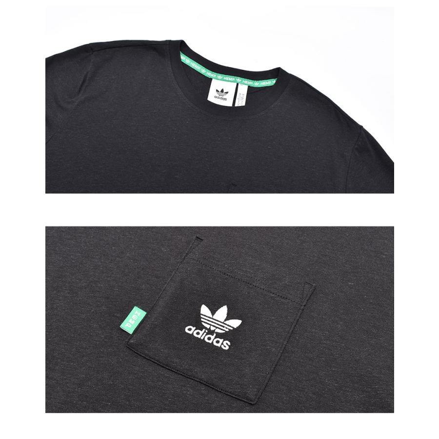 adidas Originals アディダス オリジナルス 半袖Tシャツ メンズ エッセンシャルズ+ メイド ウィズ ヘンプ Tシャツ ...