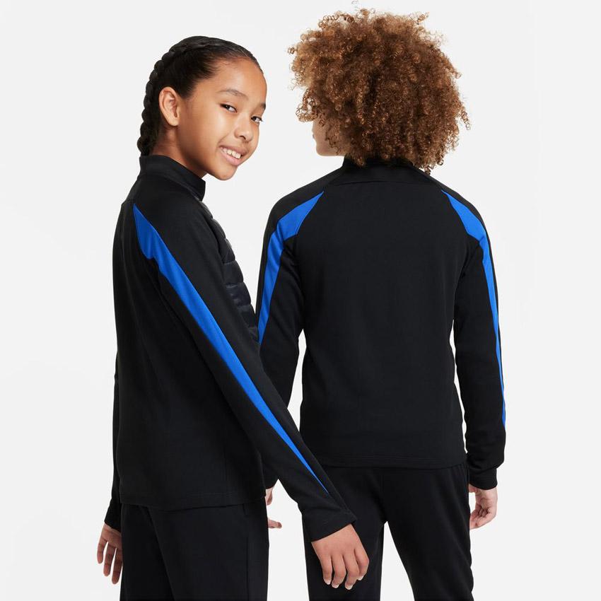 NIKE ナイキ ジャージ キッズ ジュニア 子供 Therma-FIT アカデミー サッカードリルトップ FJ6181 ブラック 黒 ブルー ...