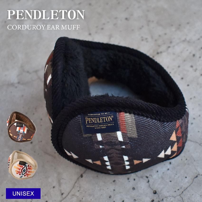 PENDLETON ペンドルトン 耳当て ユニセックス CORDUROY EAR MUFF PDT-000-223006 ブラウン 防寒 冬物 : Z-MALL ヤフーショッピング店 - 通販 ...