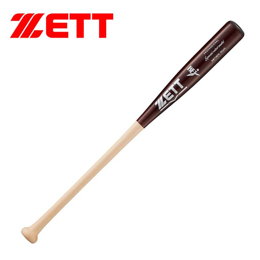 ゼット バット ZETT BWT14214 ナチュラル ブラウン 野球 ベースボール 硬式 木製バット 84cm 880g平均 ブランド 部活 クラブ スポーツ 運動 ZSPO : Z ...