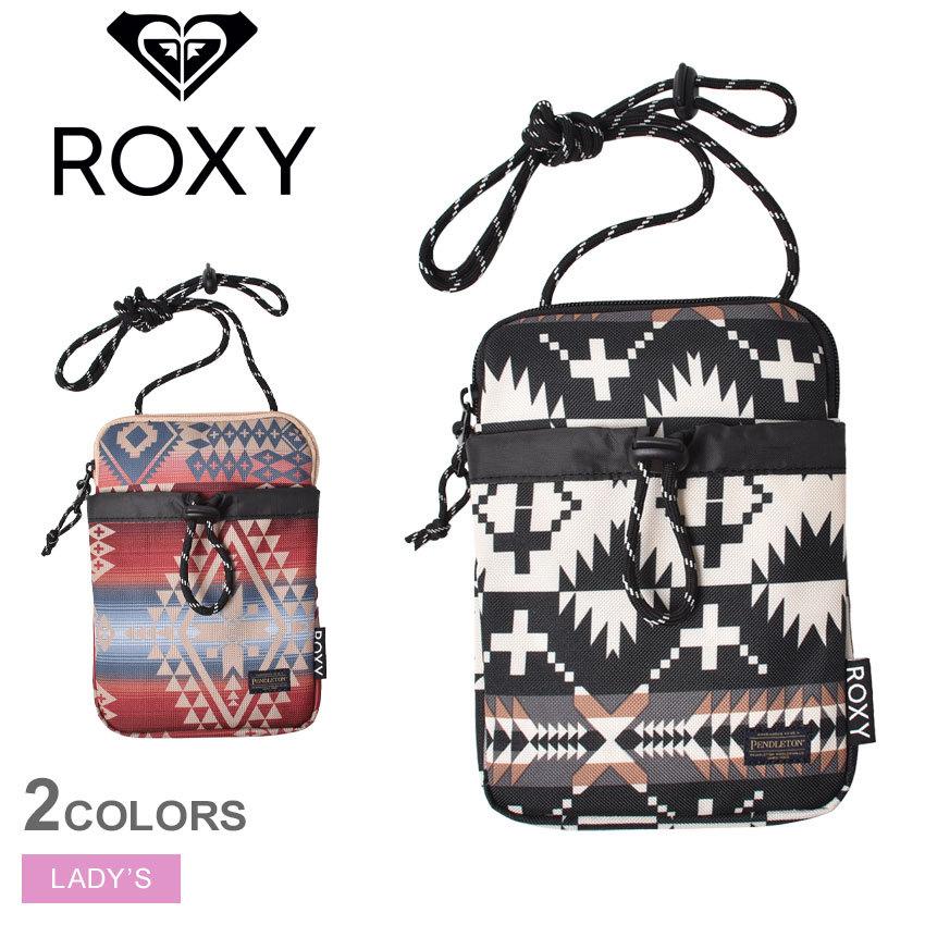 ROXY （30％以上OFF） ロキシー ショルダーバッグ スマホショルダー レディース PENDLETON GOUT ネックポーチ ROA214013 コラボ : Z-MALL ヤフー ...