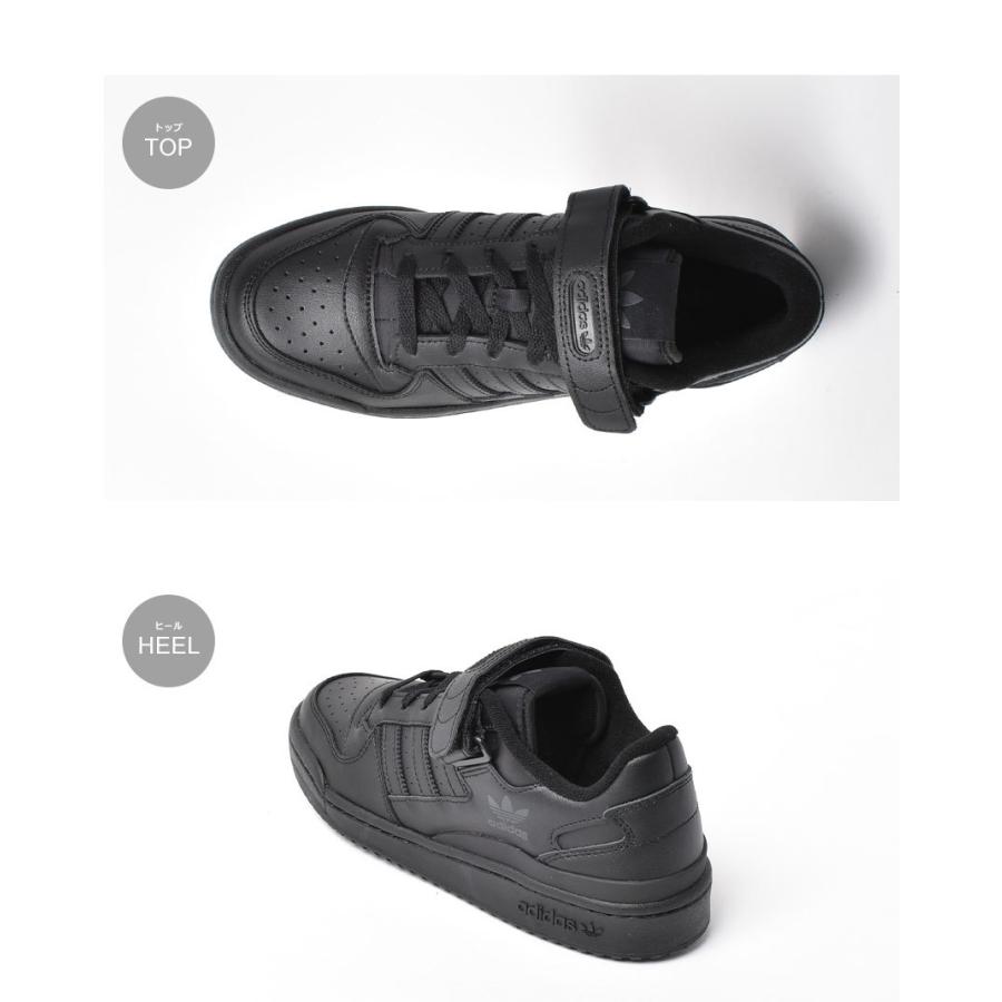 adidas アディダス オリジナルス スニーカー メンズ フォーラム ロー ADIDAS ORIGINALS GV9766 黒 シューズ ...