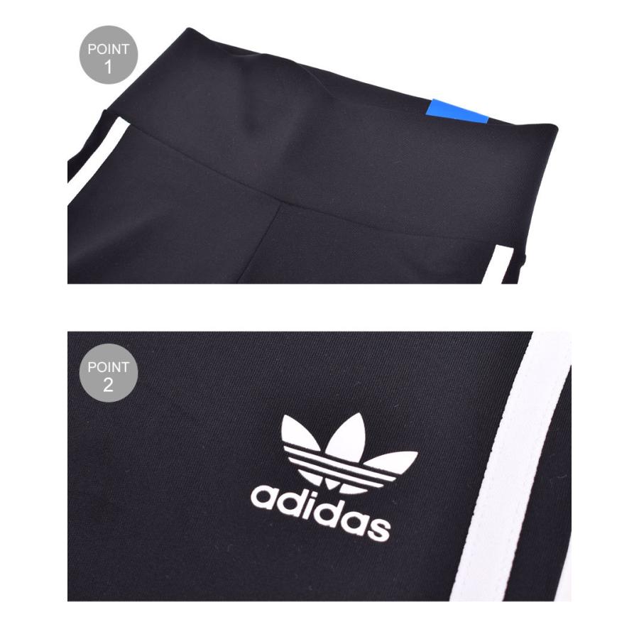 adidas（アディダス） （ネコポス配送）アディダス オリジナルス パンツ レディース ハイウエスト ショート タイツ ADIDAS ...