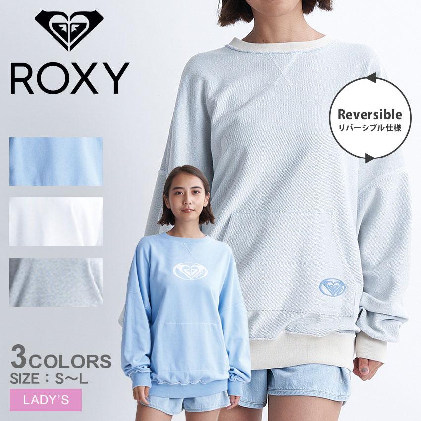 ROXY ロキシー スウェット レディース PLANET RING PULLOVER RPO241065 ホワイト グレー ウエア スエット 2way 長袖 : Z-SPORTS ヤフー ...