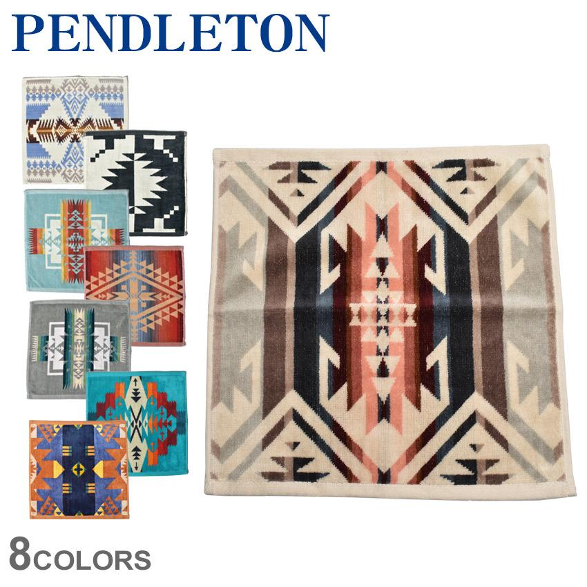 PENDLETON （ネコポス配送）ペンドルトン タオル ジャガード ウォッシュタオル XB220 ブラック 黒 ホワイト 白 ハンカチ ギフト 贈り物 青 : Z-SPORTS ヤフー ...