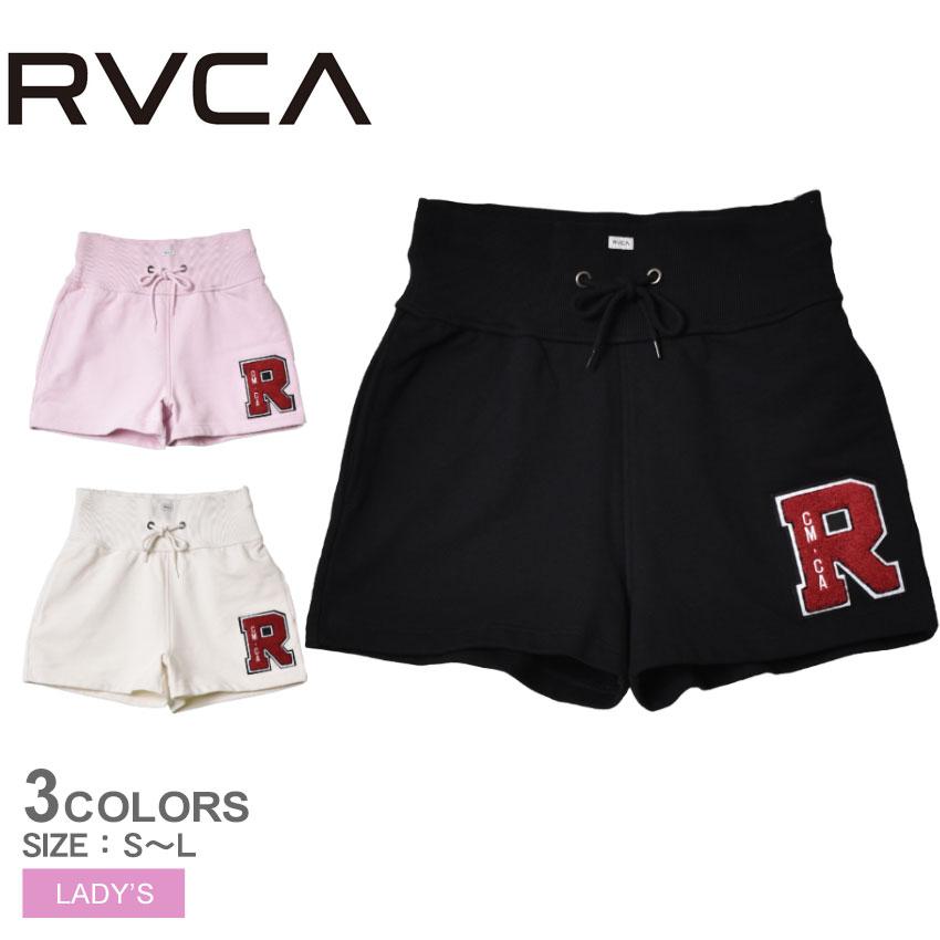 RVCA ルーカ ボトムス レディース BOXER SWEAT PANTS BD043613 ピンク ショートパンツ ウォークパンツ : Z ...