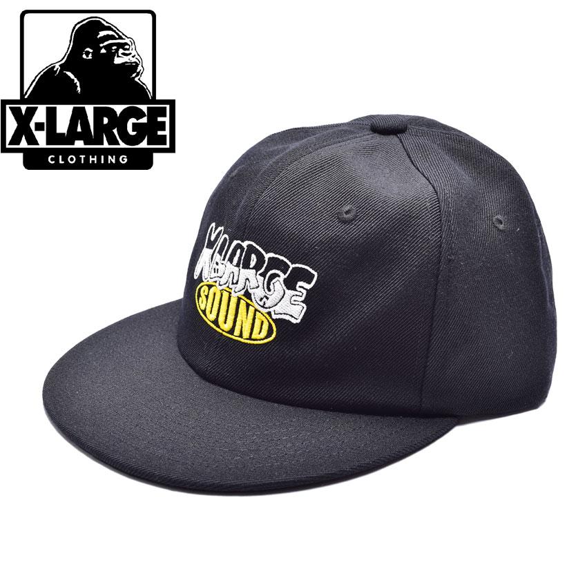 XLARGE（エクストラ ラージ） 帽子 メンズ レディース SOUND LOGO 6PANEL CAP X-LARGE ...