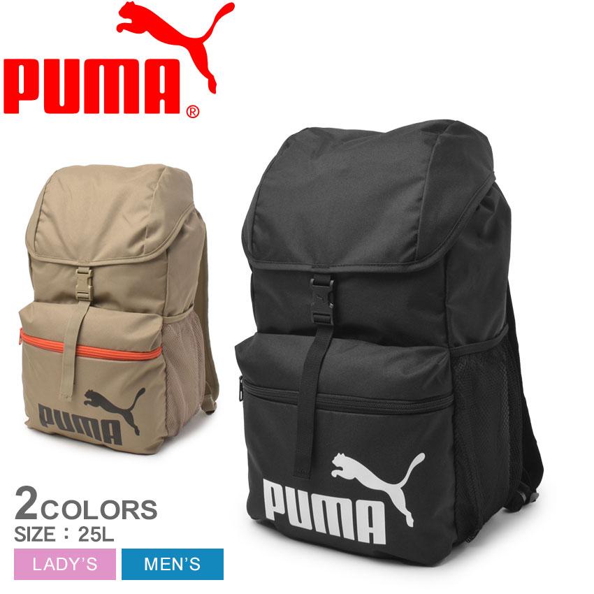 PUMA プーマ バックパック メンズ レディース Phase Toploader Backpack 090801 ブラック 黒 ブラウン 茶 ...