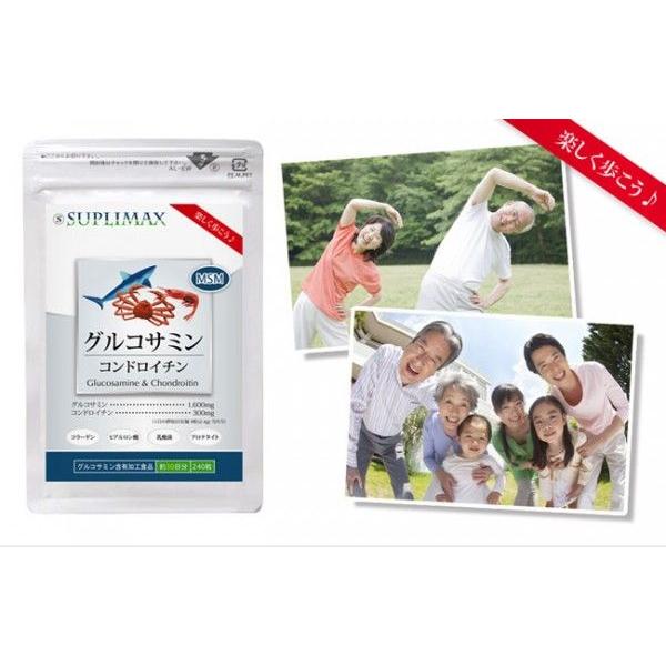 【SUPLIMAXサプリマックス】グルコサミン＆コンドロイチン 240粒ジップ袋入り : ゼットイオン薬品 - 通販 - Yahoo!ショッピング