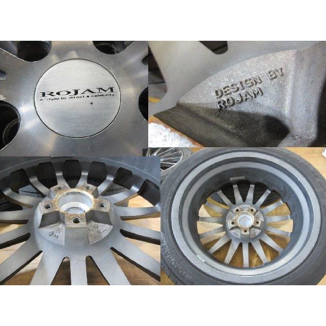 溝十分有り ROJAM ホイール タイヤ 4本 19インチ 245/45R19 ヨコハマ ブルーアース RV03 2023年/2022年 30系 アルファード ヴェルファイア : エムゼット ...