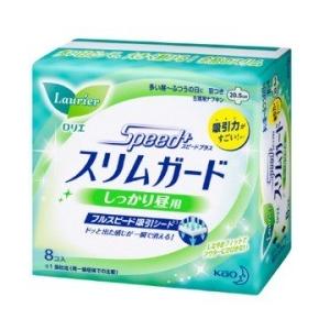 Kao 花王 ロリエ Speed（スピード）＋スリムガード しっかり昼用 ミニサイズ 8個 (生理用品ナプキン) : 雑貨屋 - 通販 ...