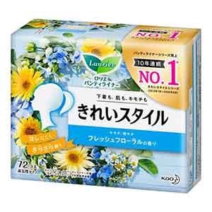 花王 ロリエ きれいスタイル フレッシュフローラルの香り 72個入 : 雑貨屋 - 通販 - Yahoo!ショッピング