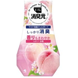 消臭元 小林製薬 トイレの消臭元 もぎたて白桃 400mL : 雑貨屋 - 通販 - Yahoo!ショッピング
