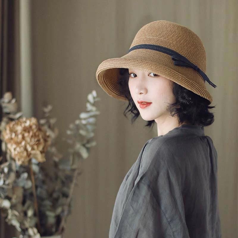 自転車 ヘルメット 遮光 56-58CM 通気 レディース 麦わら帽子 UVカット つば広 あご紐付 バケットハット サイズ調整可能 小顔効果 : Sandy-pro - 通販 - Yahoo ...