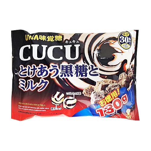 UHA味覚糖 (UHA味覚糖)CUCU(キュキュ) とけあう黒糖とミルク お徳用 130g : ザグザグ通販プレミアム ヤフー店 - 通販 - Yahoo!ショッピング